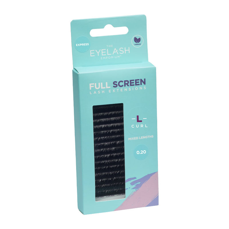 The Eyelash Emporium Full Screen Tray Lashes L Curl 0.20 – Salons Direct