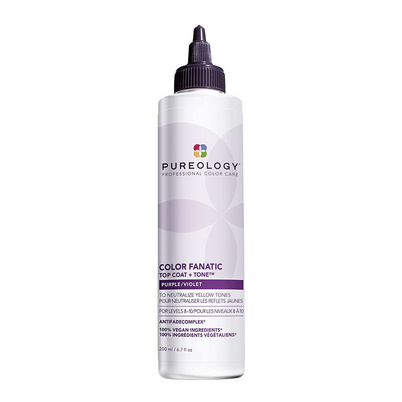 Shop Pureology Color Fanatic Top Coat and Tone Purple 200ml – Salons Direct