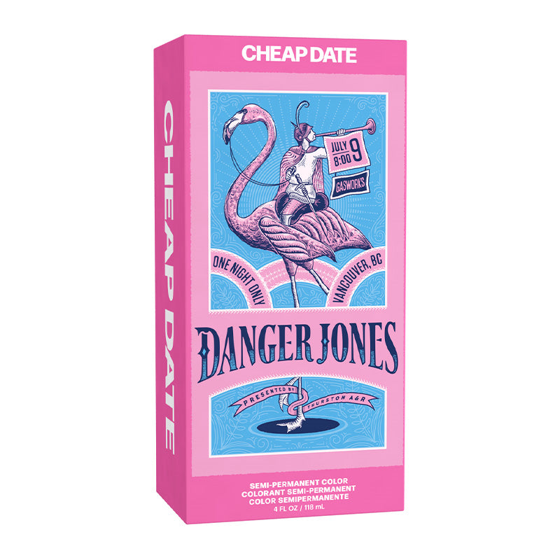 Buy Danger Jones Semi-Permanent Hair Color Cheap Date - Light Pink ...