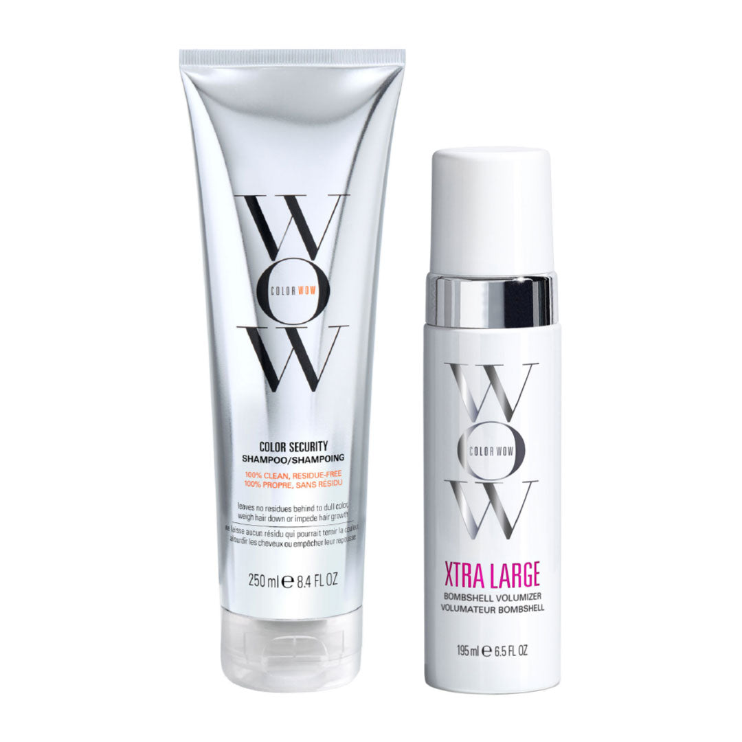 Color Wow Color Security Shampoo & Xtra Large Bombshell Duo – Salons Direct