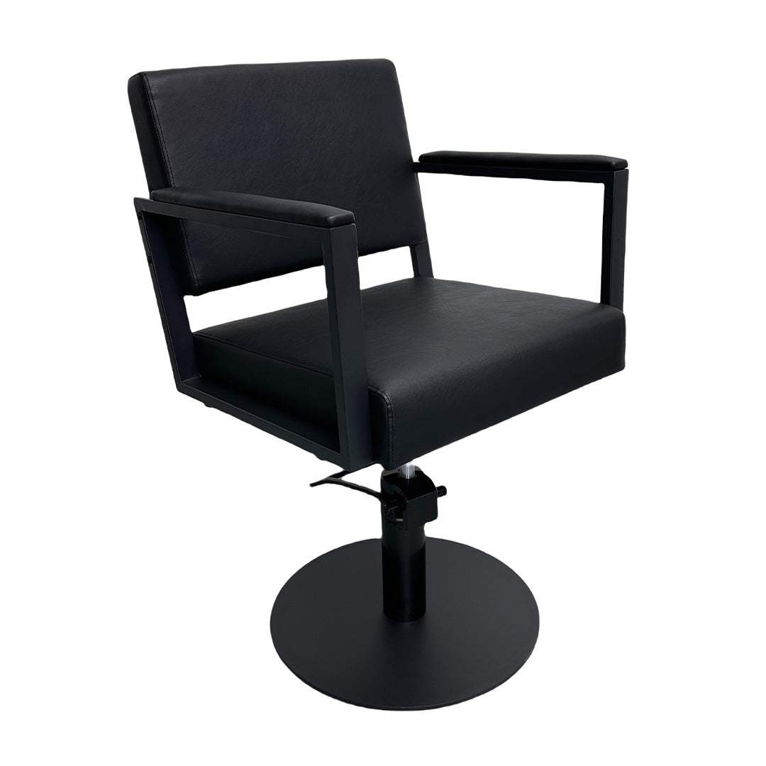 Buy Lotus Madrid Black Styling Chair Black Base – Salons Direct