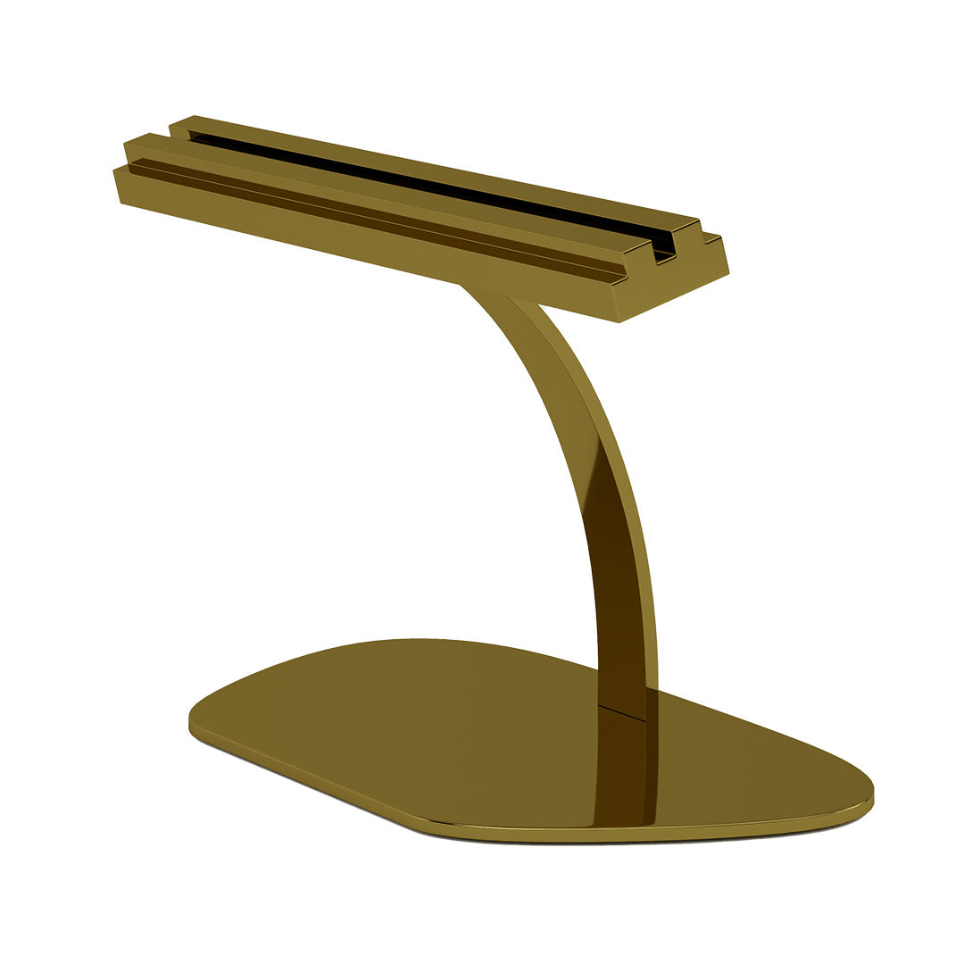 Buy Lotus Poppy Gold Free Standing Footrest – Salons Direct