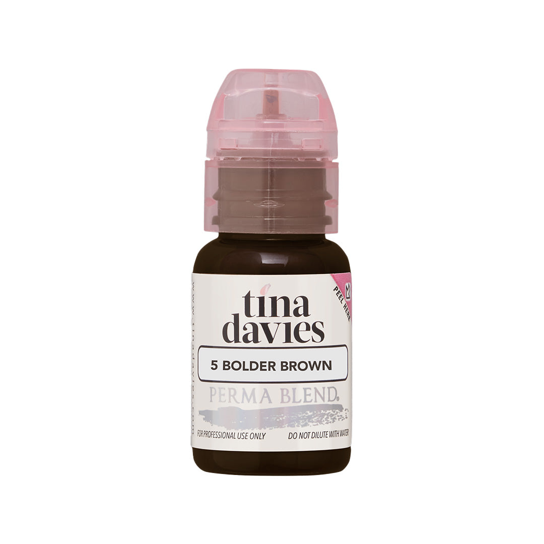 Buy Tina Davies I Love INK Brow Pigment 15ml Bolder Brown – Salons Direct