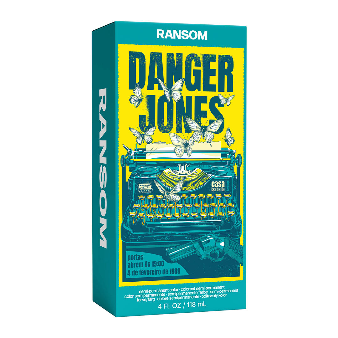 Buy Danger Jones Hair Color Ransom Light Teal 118ml – Salons Direct