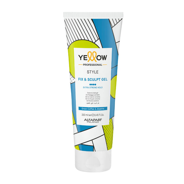 Yellow Professional Style Fix and Wet Gel 250ml – Salons Direct