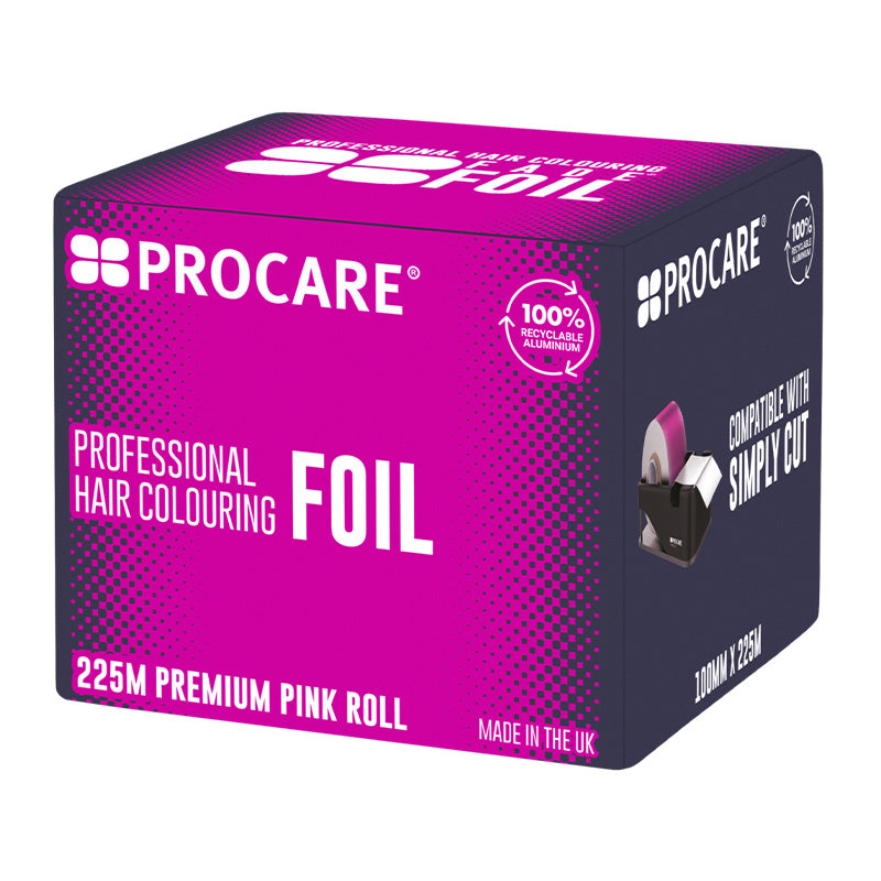 Shop Procare Coloured Foil Pink 100mm x 225m – Salons Direct