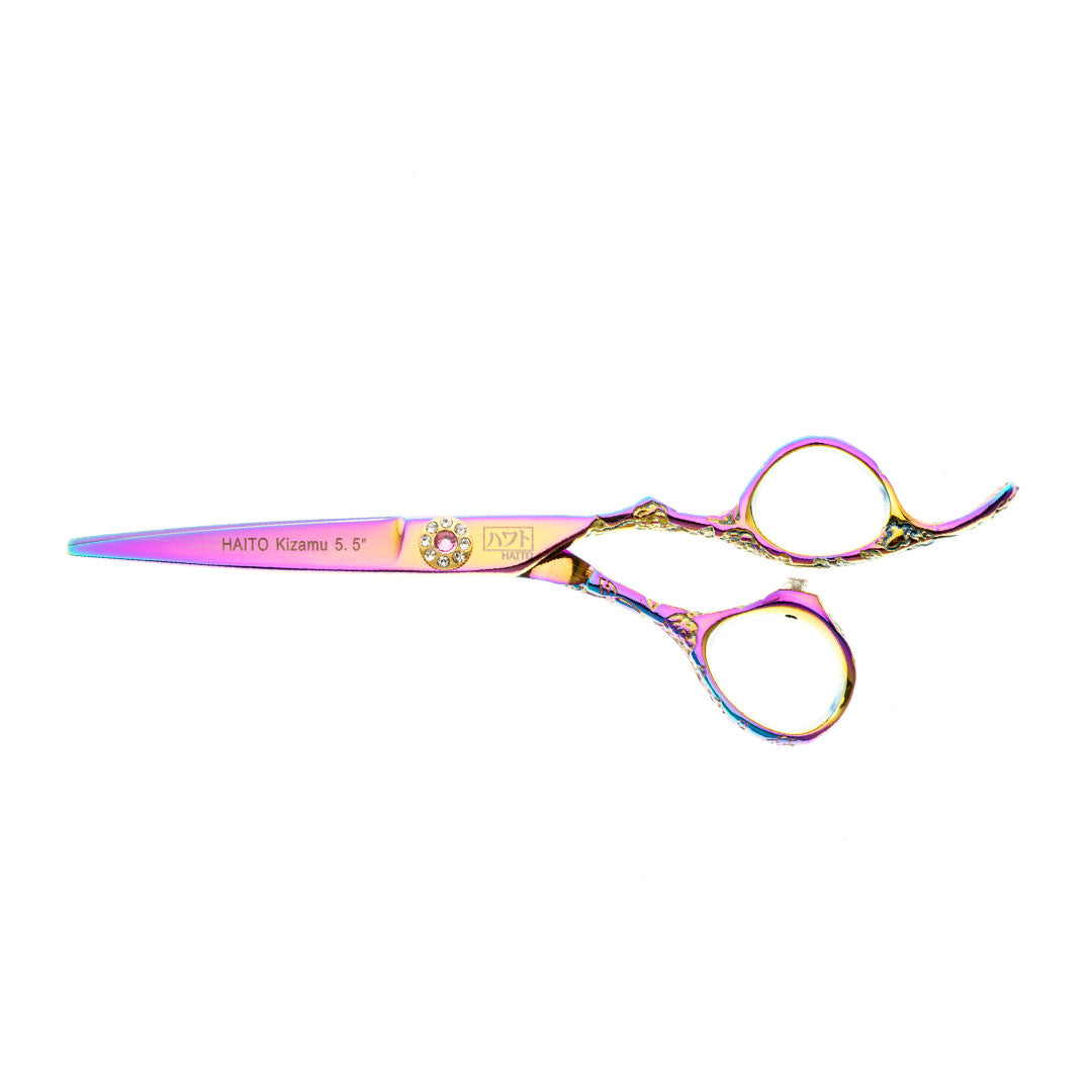Buy Haito Kizamu Offset Hairdressing Scissors 5.5in – Salons Direct