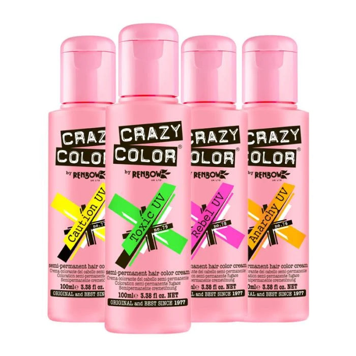Buy Crazy Color Neon 100ml 78 Rebel UV – Salons Direct